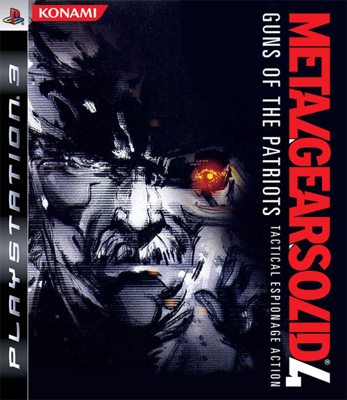 Look: Metal Gear Solid 4 JPN Boxart - Siliconera