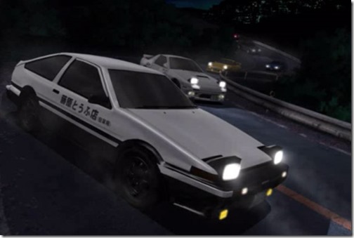Sega Developing Free-to-Play Initial D Game For Nintendo 3DS - Siliconera
