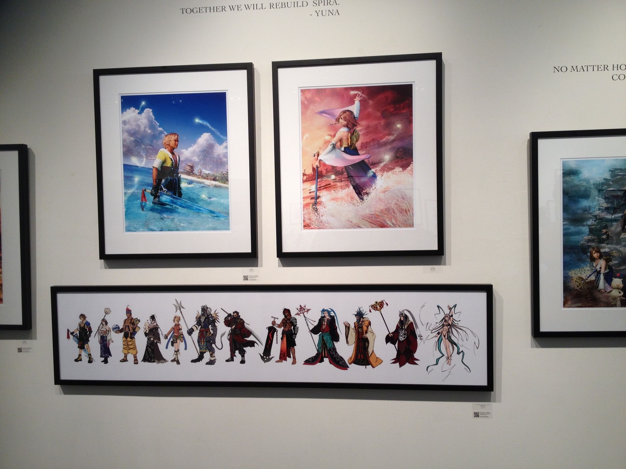 Inside The Final Fantasy X/X-2 HD Remaster Art Exhibit - Siliconera