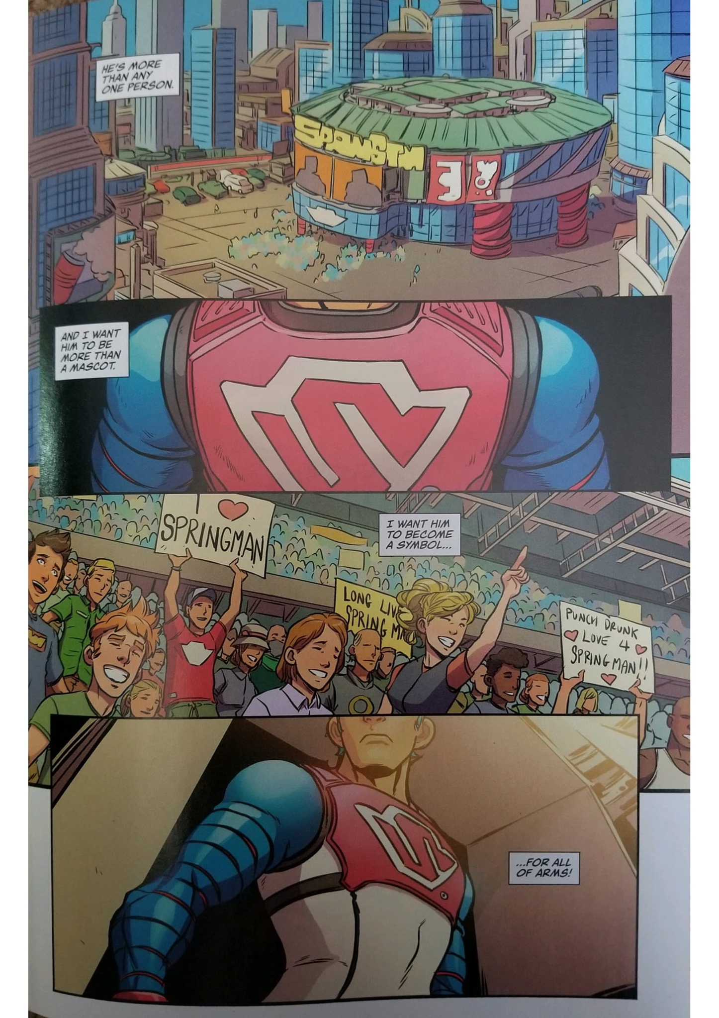 Dark Horse Gives Out Special Preview For The Upcoming ARMS Comic ...