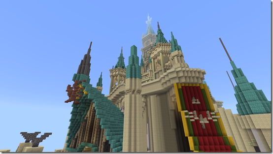 Minecraft Group Team-Kyo Recreate Hyrule Castle Before The Fall From ...
