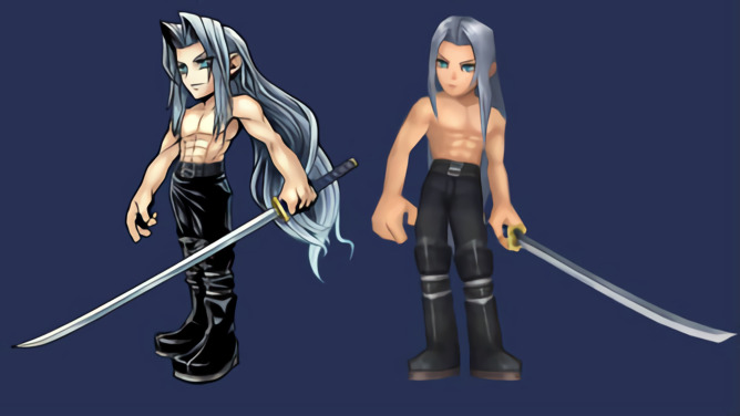 Dissidia Final Fantasy Opera Omnia's Shirtless Sephiroth Costs $37