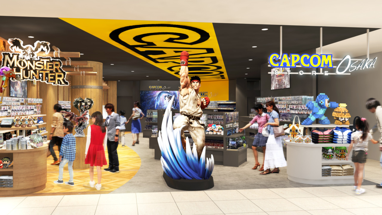Capcom Store Osaka Grand Opening Set for November 2020 - Siliconera