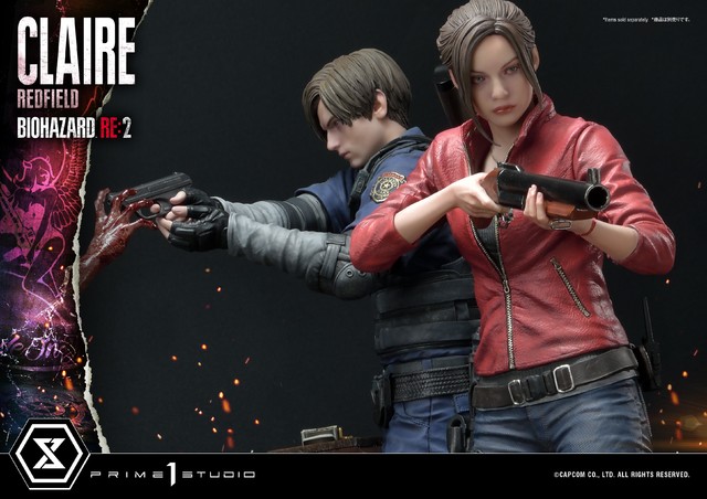 $1,350 Resident Evil 2 Claire and Leon Statues Will Launch in 2022