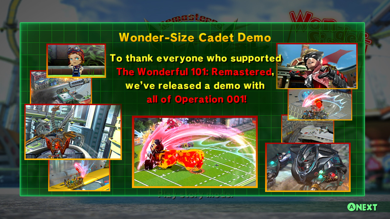 The Wonderful 101 Remastered Demo With Wonder-Bayonetta Out Now