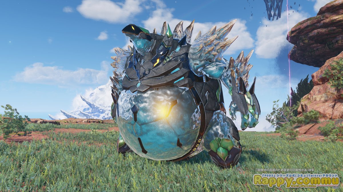 Armored PSO2 New Genesis DOLLS Enemy Has a Secret Weak Point