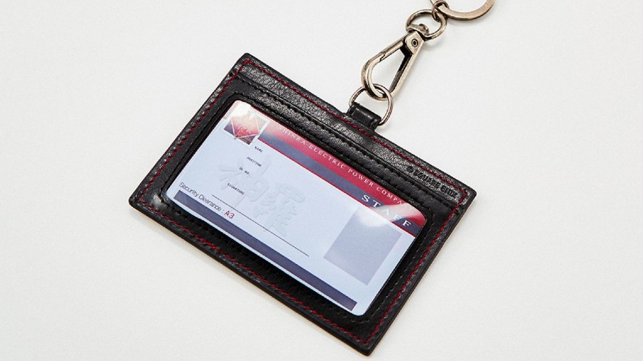 FFVII Remake Shinra ID Card Case, Pen Case, and Keychain Announced