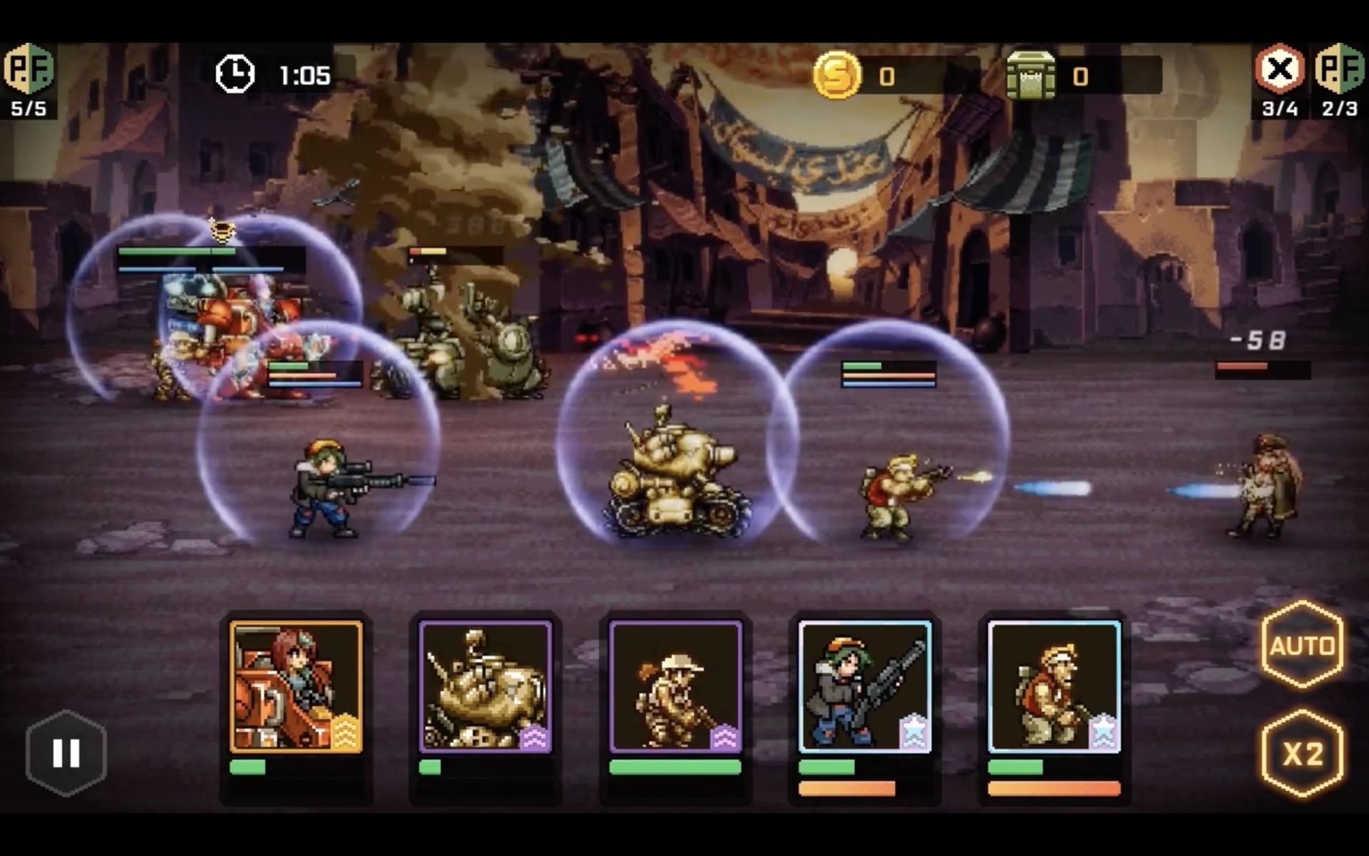 Metal Slug Commander Launches on Mobile Devices - Siliconera